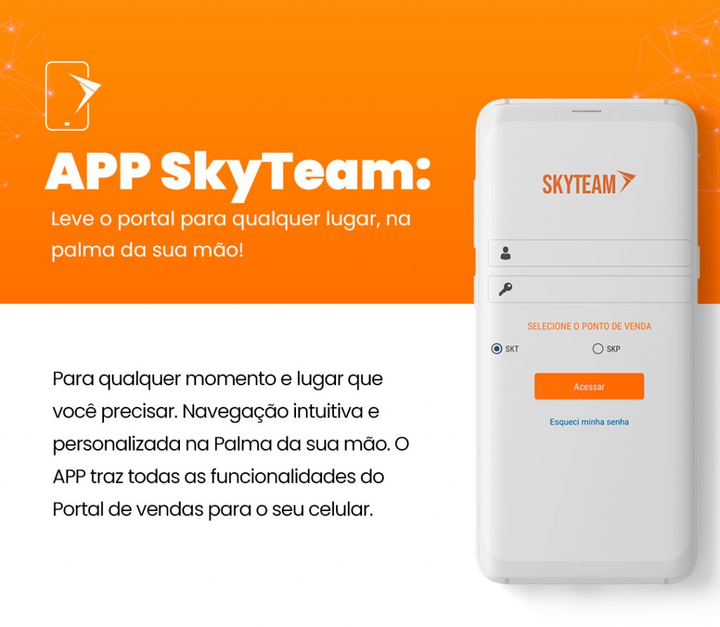APP SkyTeam - Diário de Viagens SkyTeam